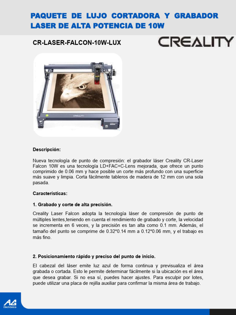 CR Laser Falcon 10W Lux | PDF