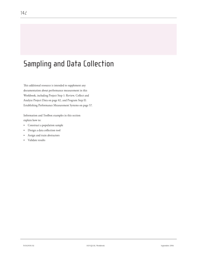Sampling and Data Collection | PDF | Management Of Hiv/Aids | Cd4
