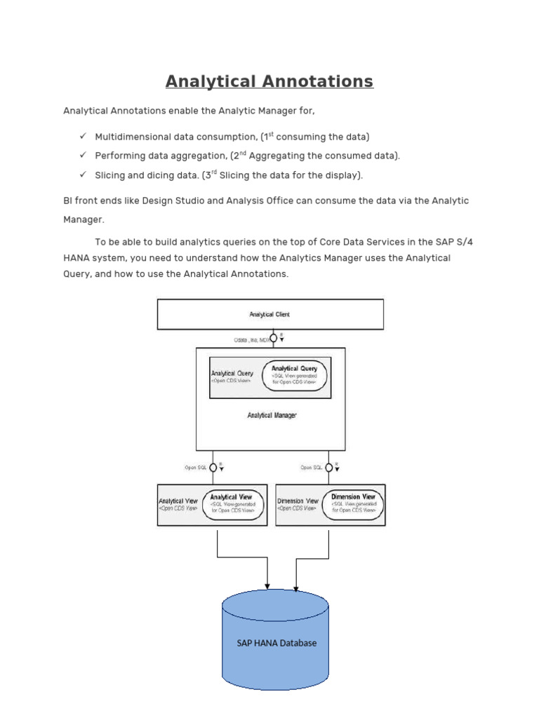 Analytical Annotations | PDF | Annotation | Data