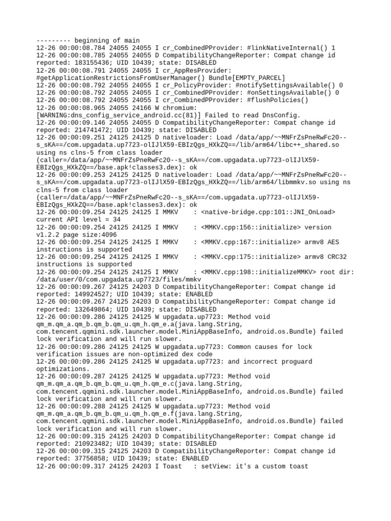 Com - Upgadata.up7723 Logcat | PDF | Domain Name System | Computer Engineering