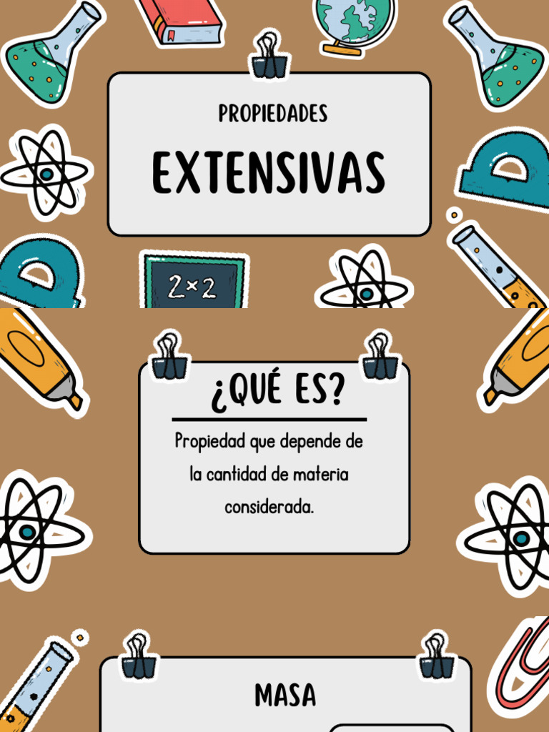 Propiedades Extensivas e Intensivas 20241008 151741 0000 | PDF ...