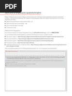 Sanctions Questionnaire | PDF | Office Of Foreign Assets Control ...