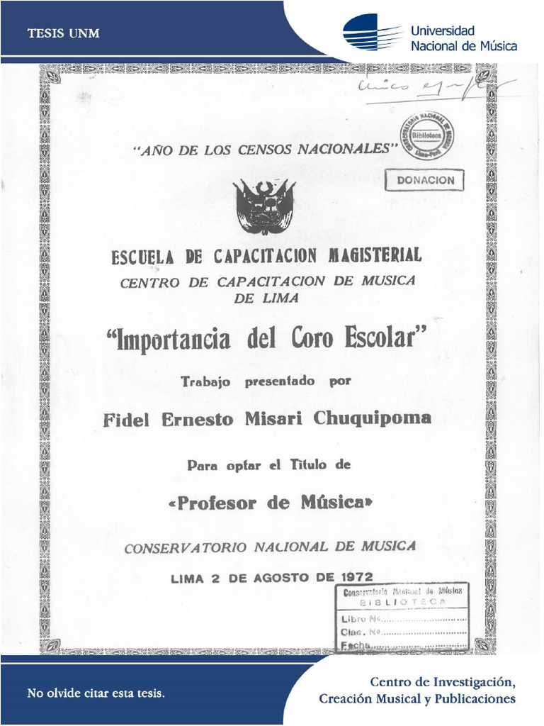 Misari Chuquipoma, Fidel | PDF