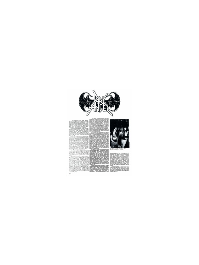 1989 Amplified Assault IV Gene Hoglan | PDF