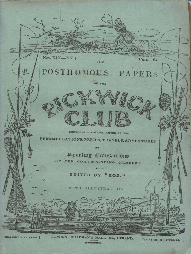 Charles Dickens - The Pickwick Papers - Issue 19-20 | PDF