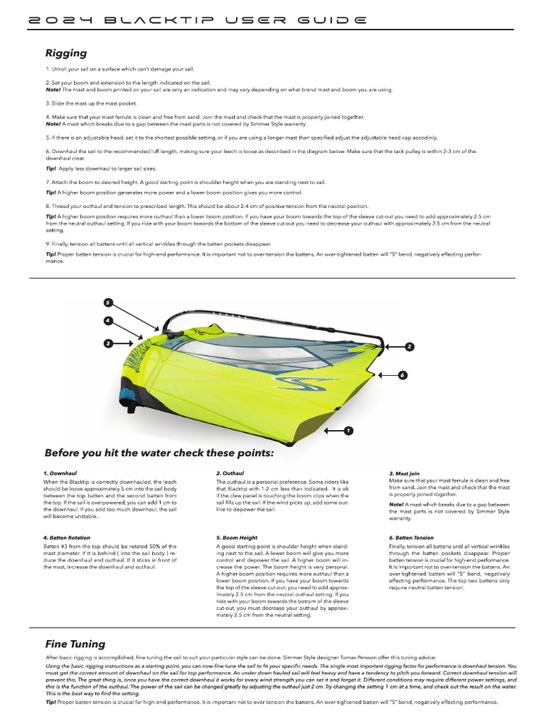 Rigging Guide 24BT | PDF