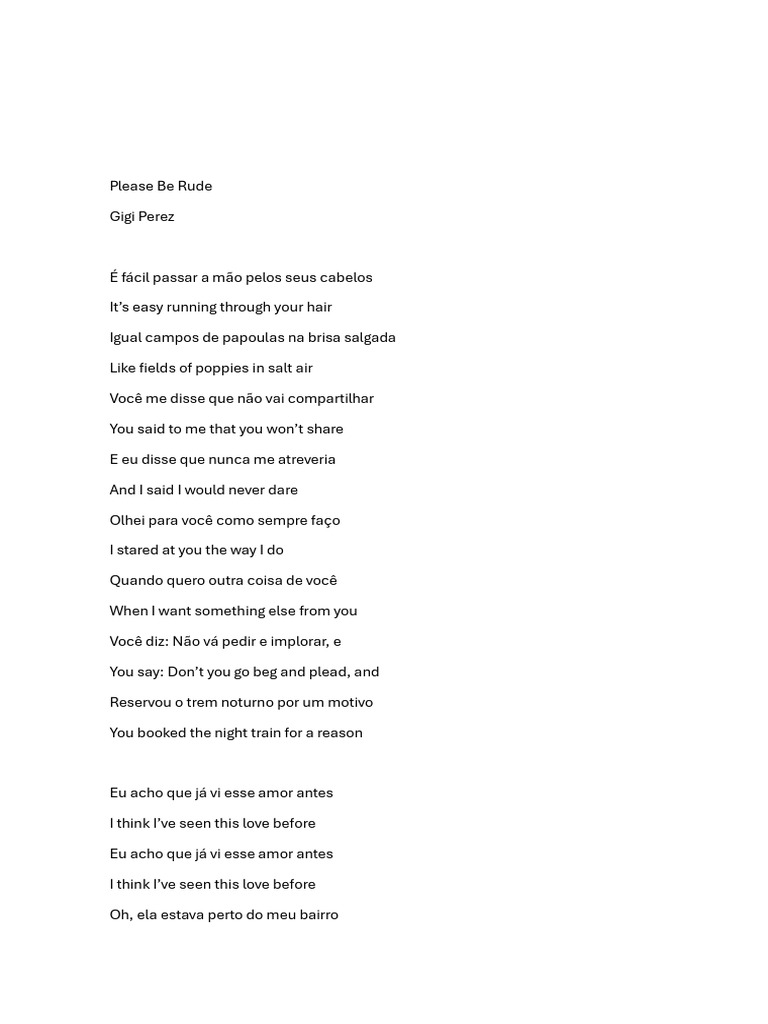 please be rude | PDF