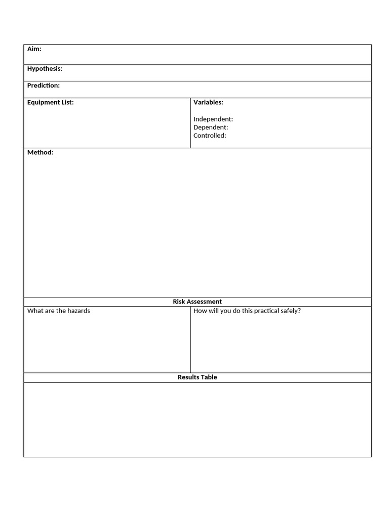 The Great Dunk Test Practical Planning | PDF