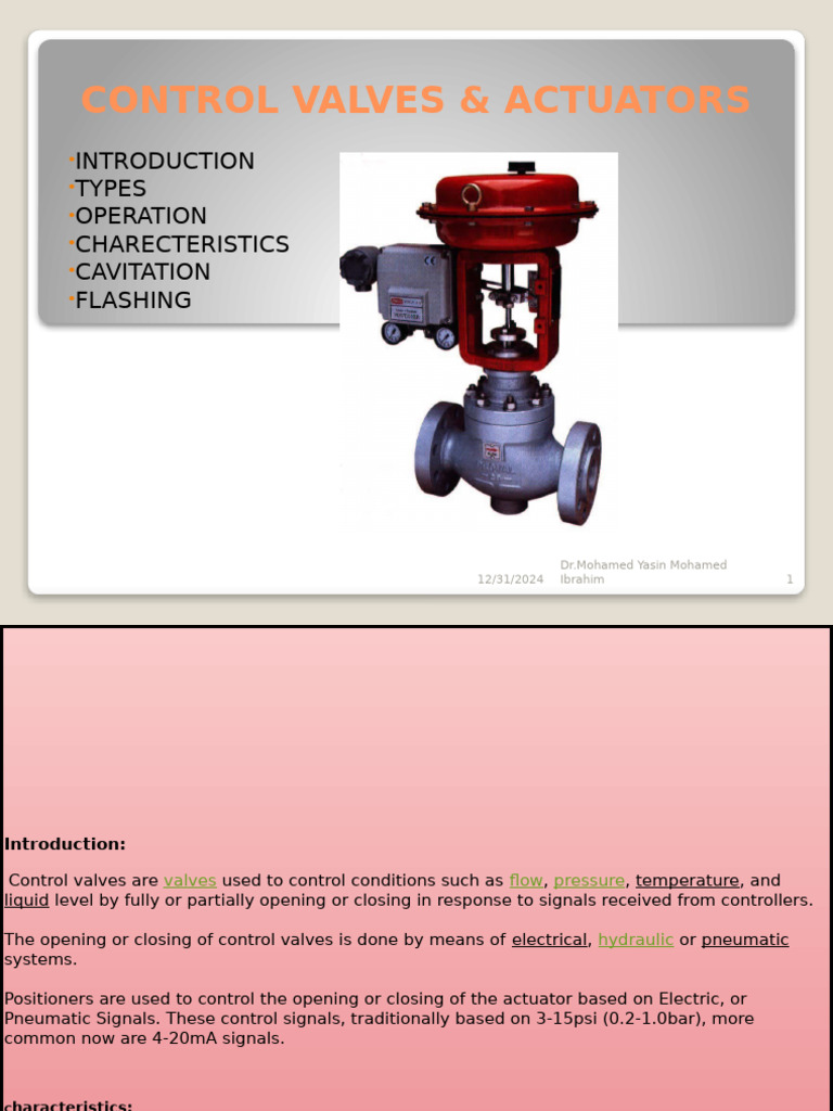 CONTROL VALVE-icp | PDF