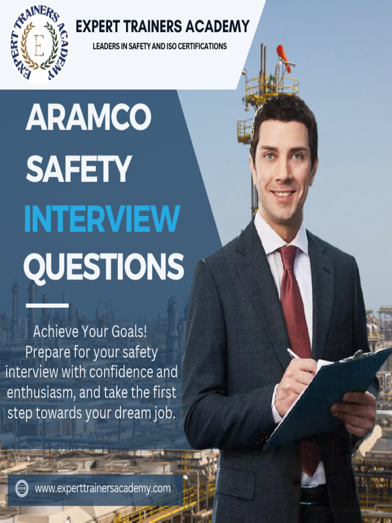 Aramco Safety Interview Prep Guide | PDF | Fires | Crane (Machine)