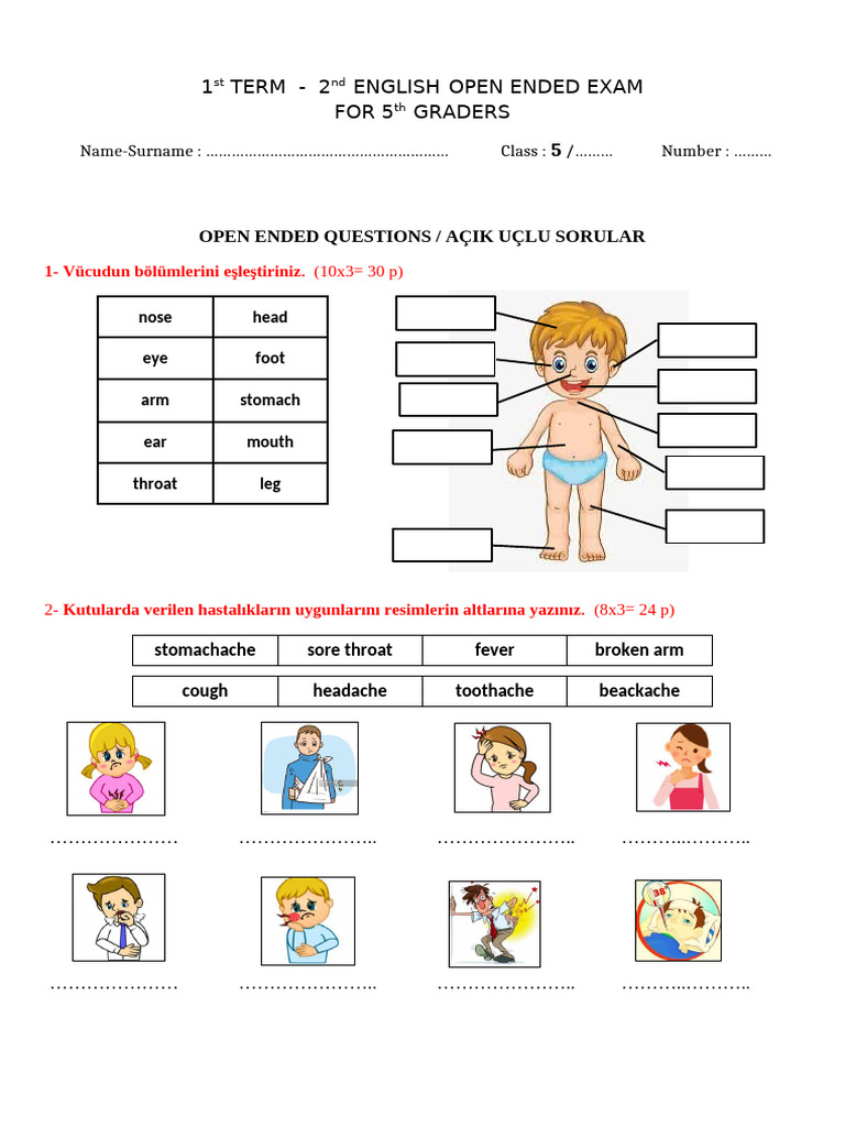 2-Ngilizce 5 1 2 | PDF