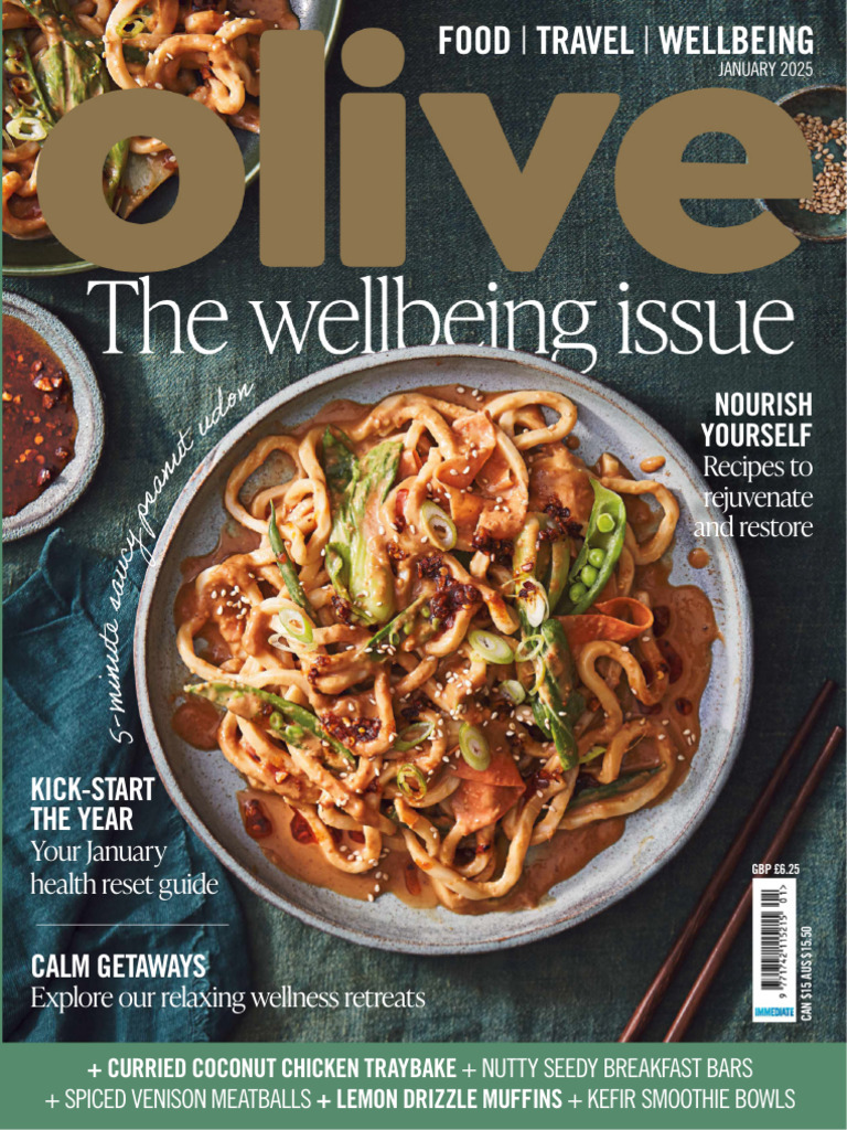 Olive Magazine - January 2025 UK | PDF | Pickling | Ginger