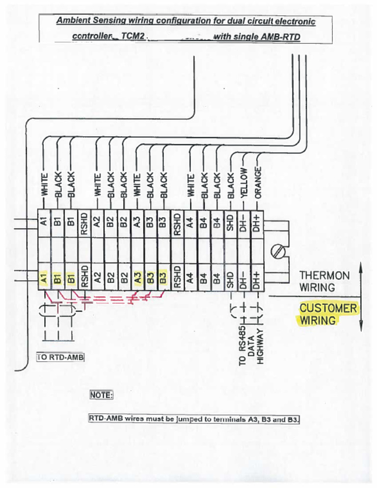 Tcm2 1rtd Wiring | PDF