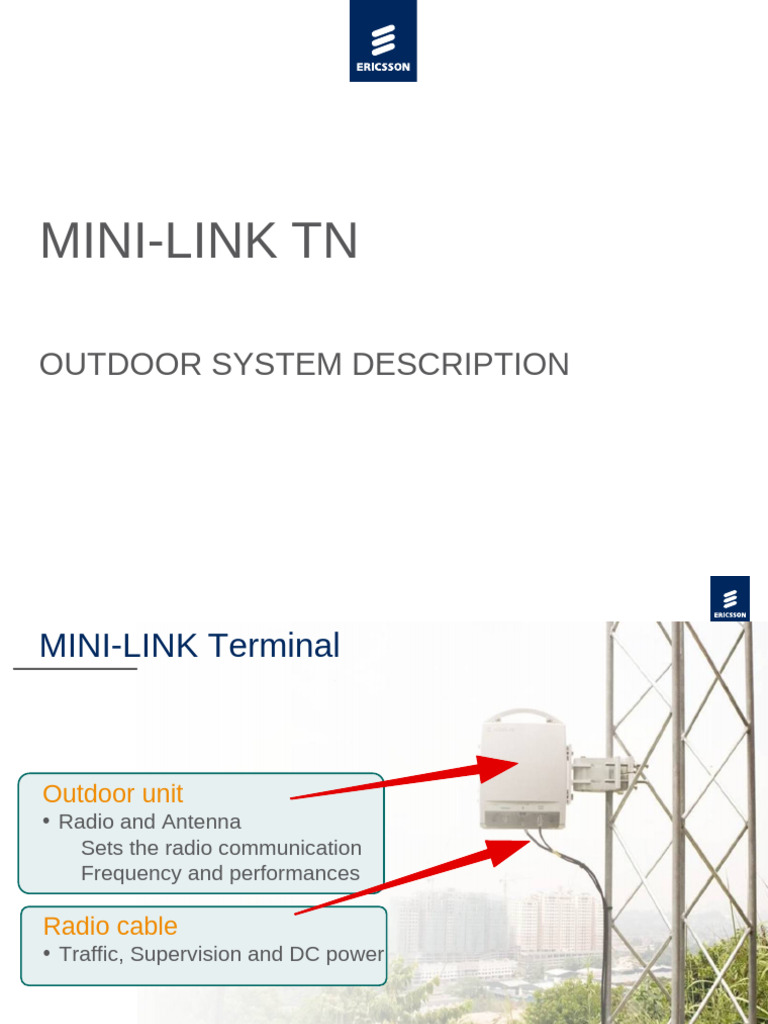 4) Traffic Node Outdoor System Description | PDF | Antenna (Radio) | Radio