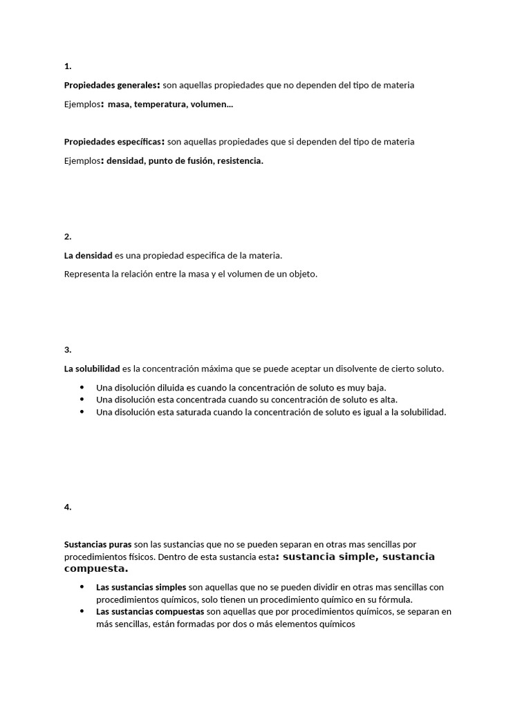Tema 2 Fyq | PDF | Mezcla | Concentración