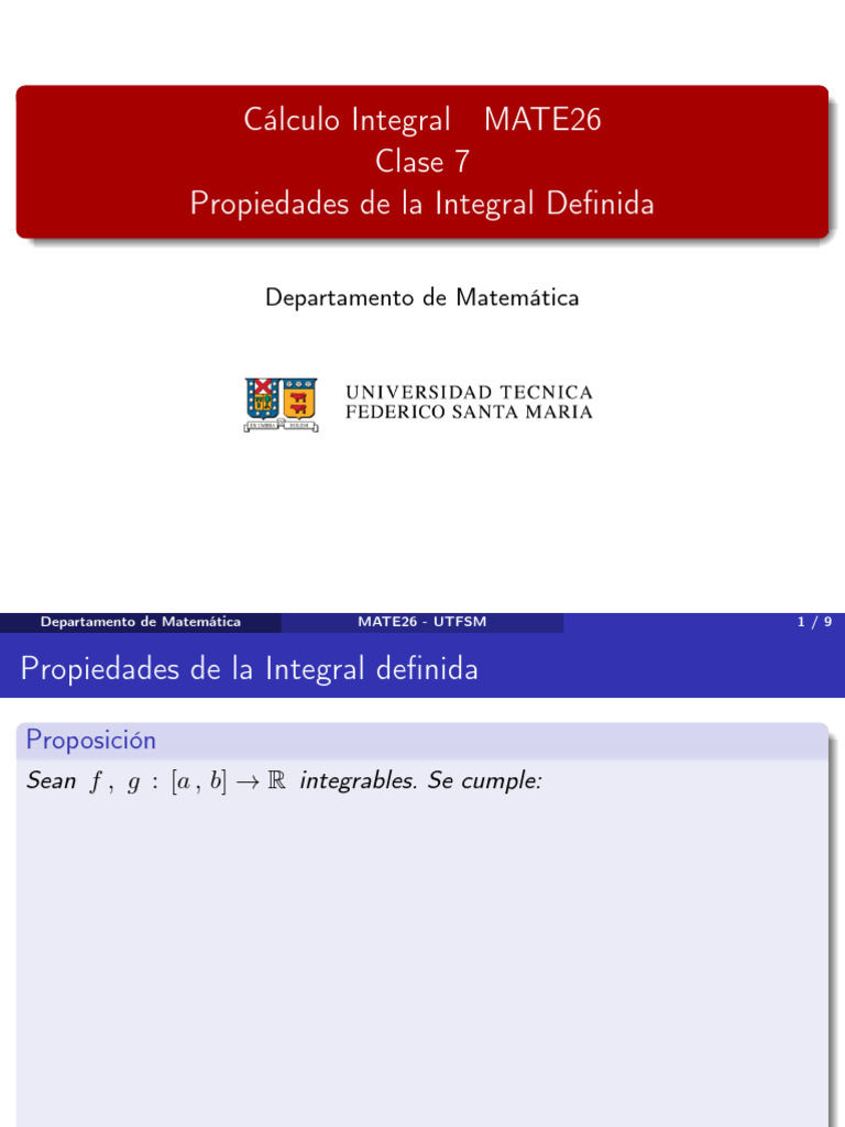 Clase_7_cp_Propiedades_de_la_Integral_definida | PDF | Integral ... Clase_7_cp_Propiedades_de_la_Integral_definida | PDF | Integral ...