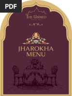 Taj Menu | PDF | Indian Cuisine | Chocolate