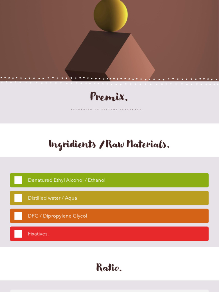 Premix | PDF