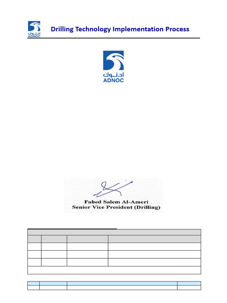13-Drilling Technology Implementation Process | PDF | Oil Well | Performance Indicator