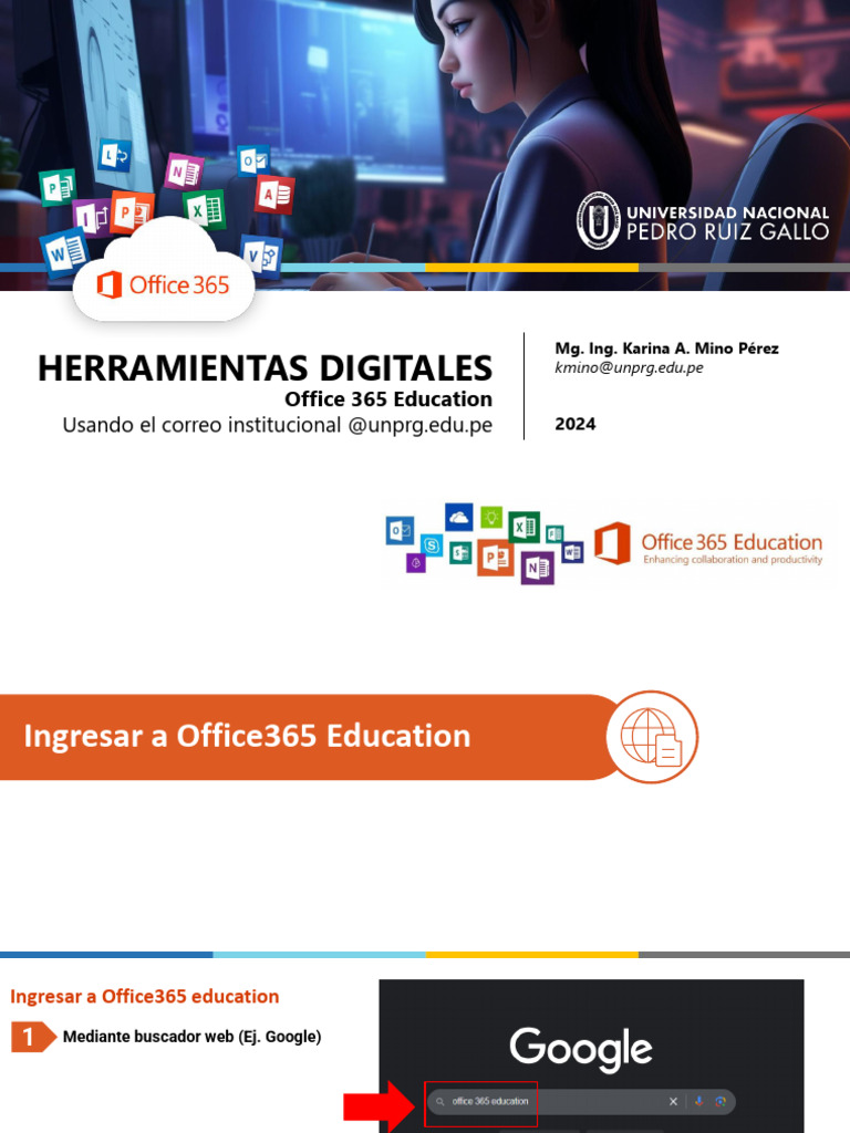 Office 365 Education - UNPRG | PDF