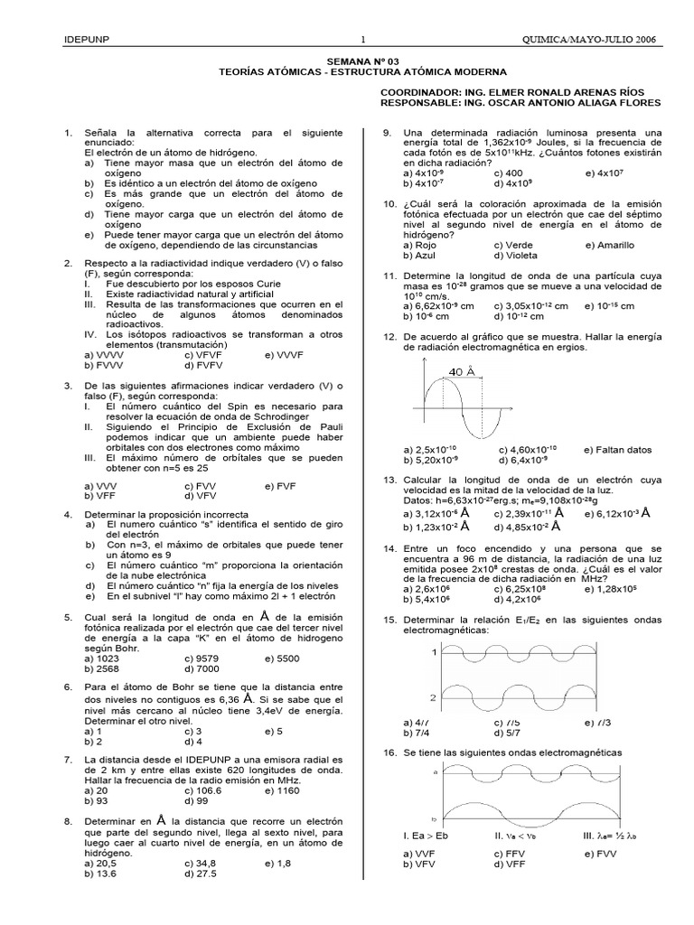 Teorías Atómicas y Estructura Moderna | PDF | Electrón | Átomos