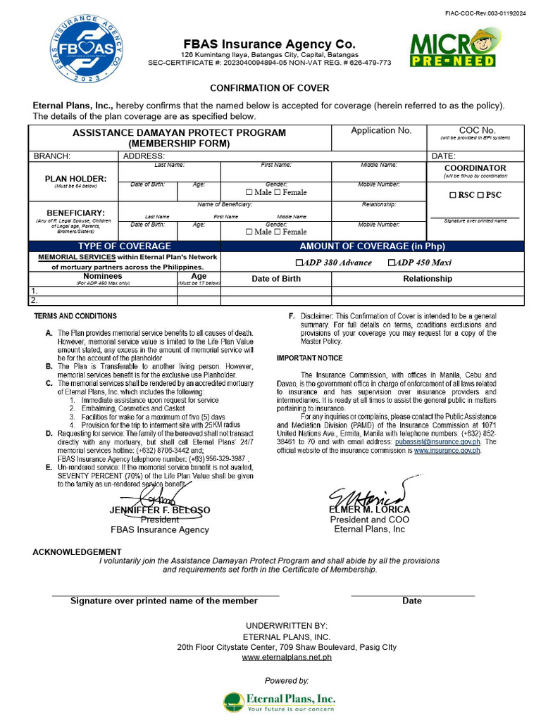 Fbas Adp 450 Maxi 380 Advance Application Form | PDF | Health Care | Medicine