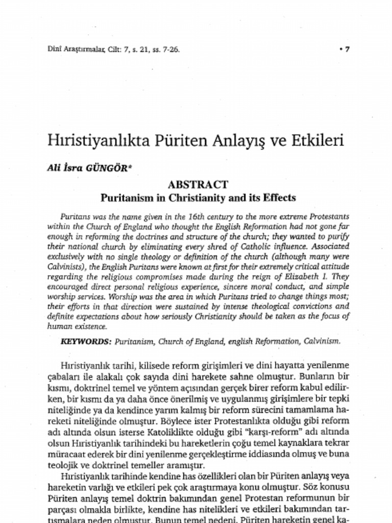 H__ristiyanl__kta P__riten Anlay____ ve Etkileri[#61449]-51845 | PDF