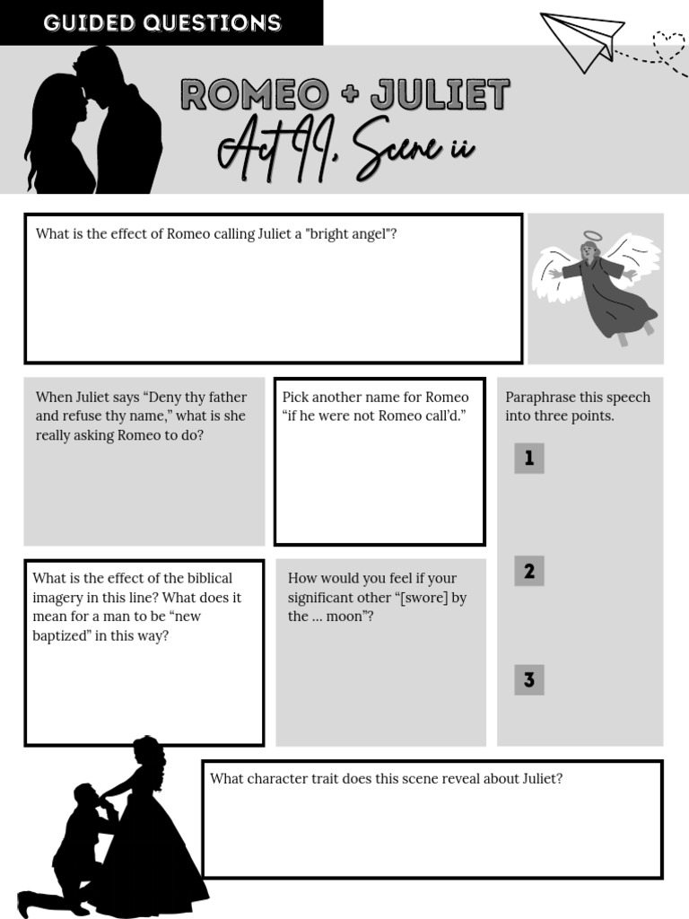 Act II Scene 2 Worksheet | PDF