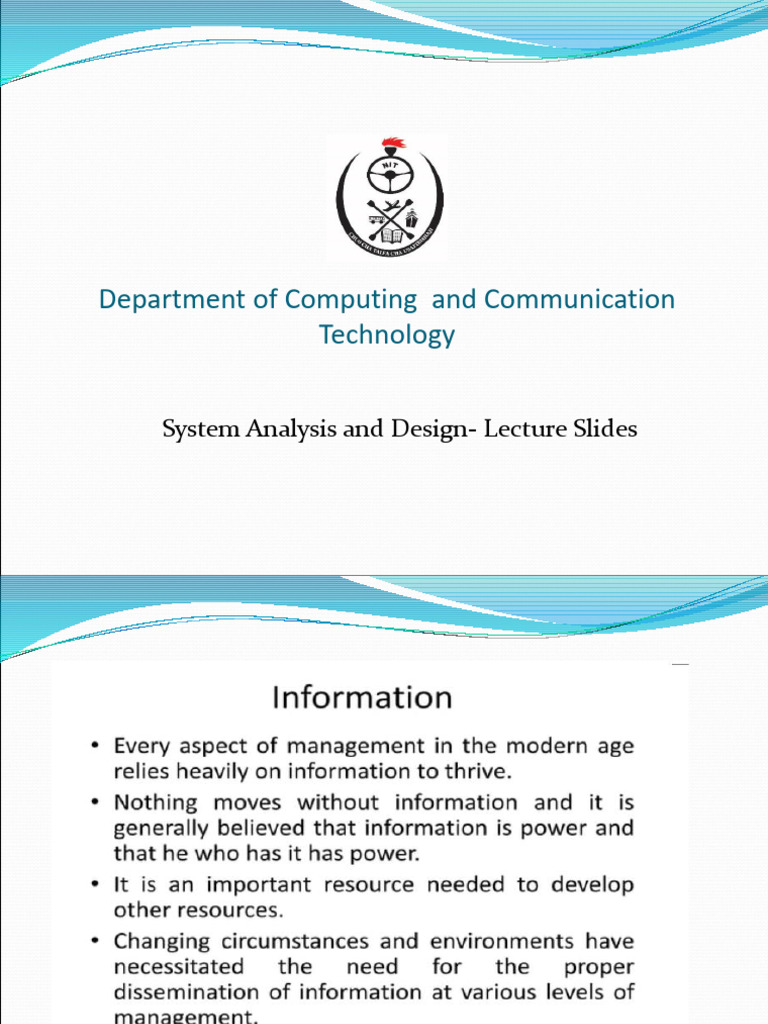 System Analysis and Design | PDF | Software Development Process | Software Development