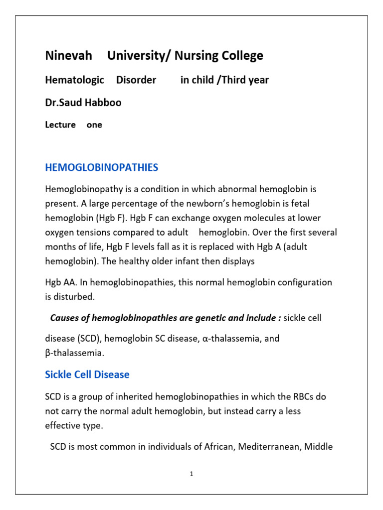 lec. of HEMATOLOGY | PDF | Anemia | Diseases And Disorders lec. of HEMATOLOGY | PDF | Anemia | Diseases And Disorders
