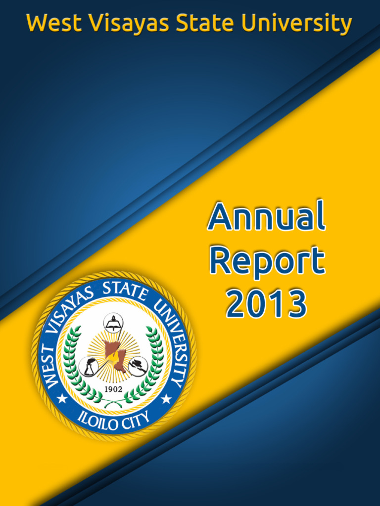 Wvs U Annual Report 2013 | PDF