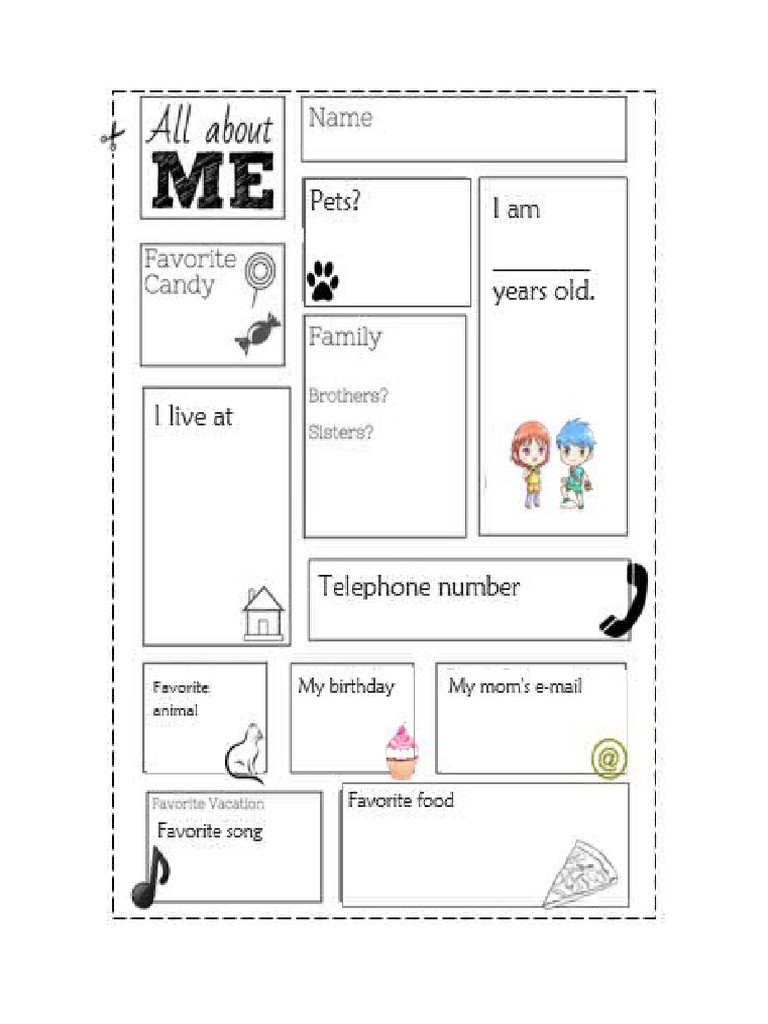 Personal Details Y4 | PDF