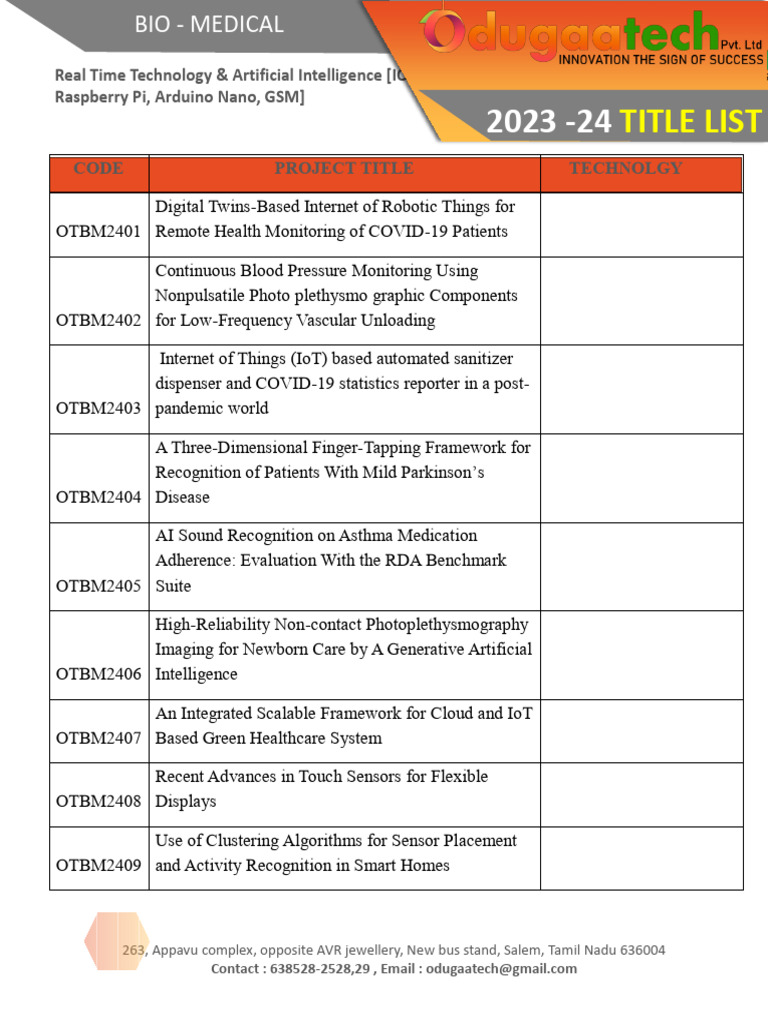2024(Bio-Medical)IEEE (1) | PDF | Internet Of Things | Artificial ...