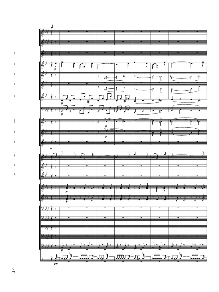 Valdres March Conductor Score | PDF | Elementary Organology | Musical ...