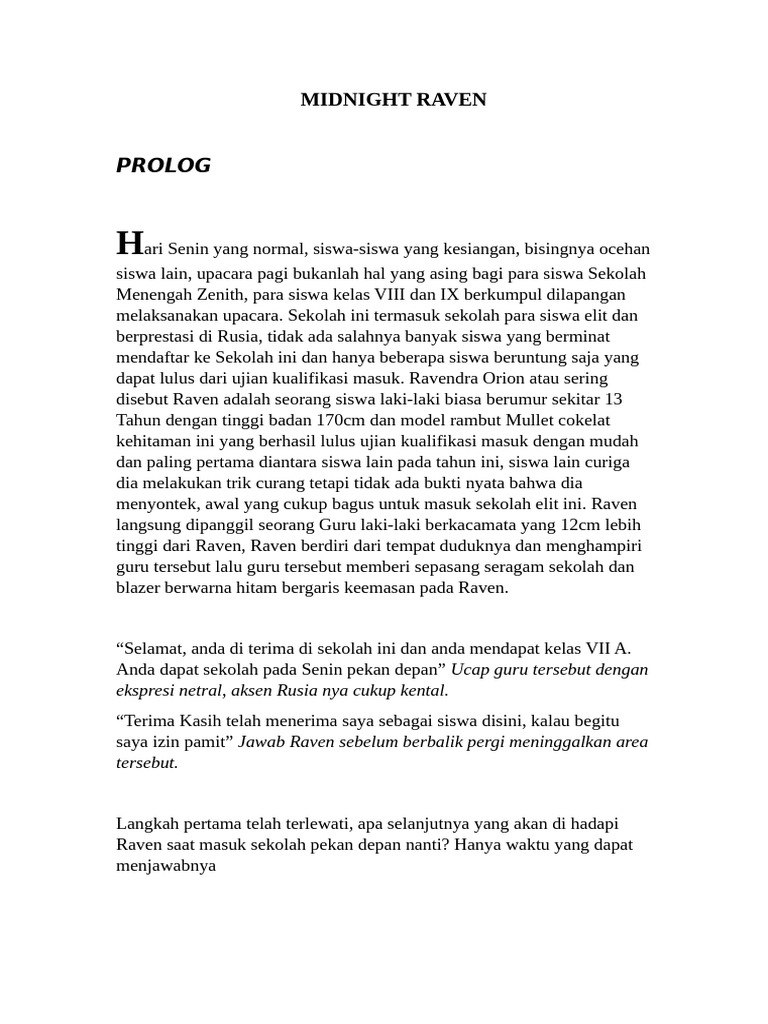 Midnight Raven | PDF