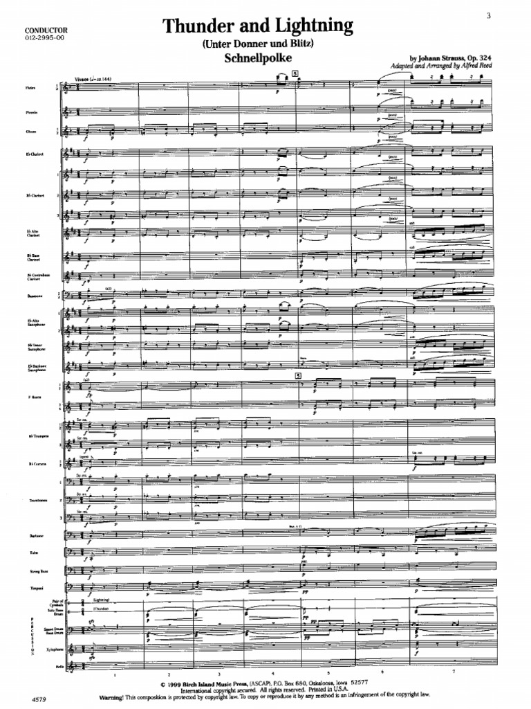 Thunder and Lightning | PDF