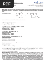 ALU Syrup Dosage in Pediatrics | PDF | Pregnancy | Malaria