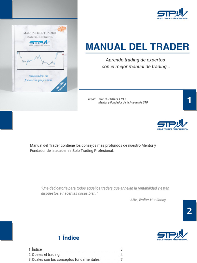 Guía Completa para Traders Rentables | PDF | Comerciante (Finanzas ...