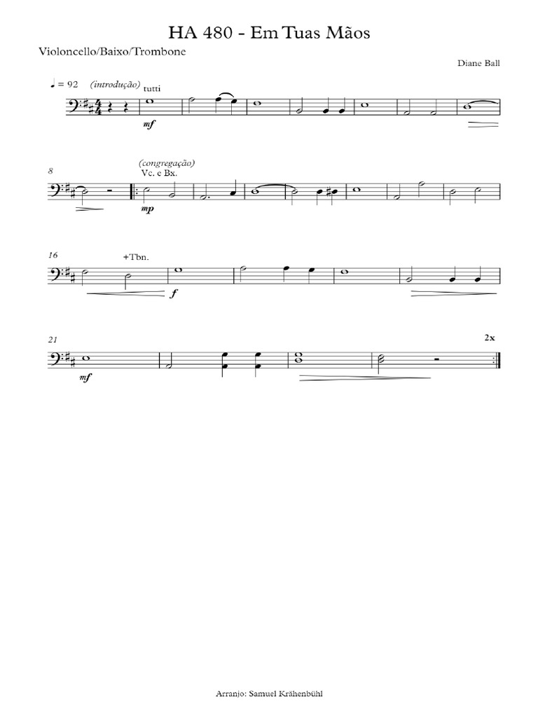 HA 480 - Trombone | PDF