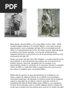 Biografía de Pablo Zárate Willka | PDF
