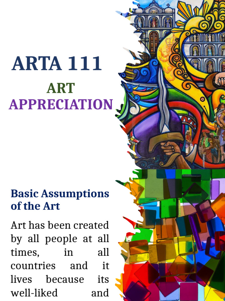 ARTA 111 Assumptions and Nature of Art | PDF