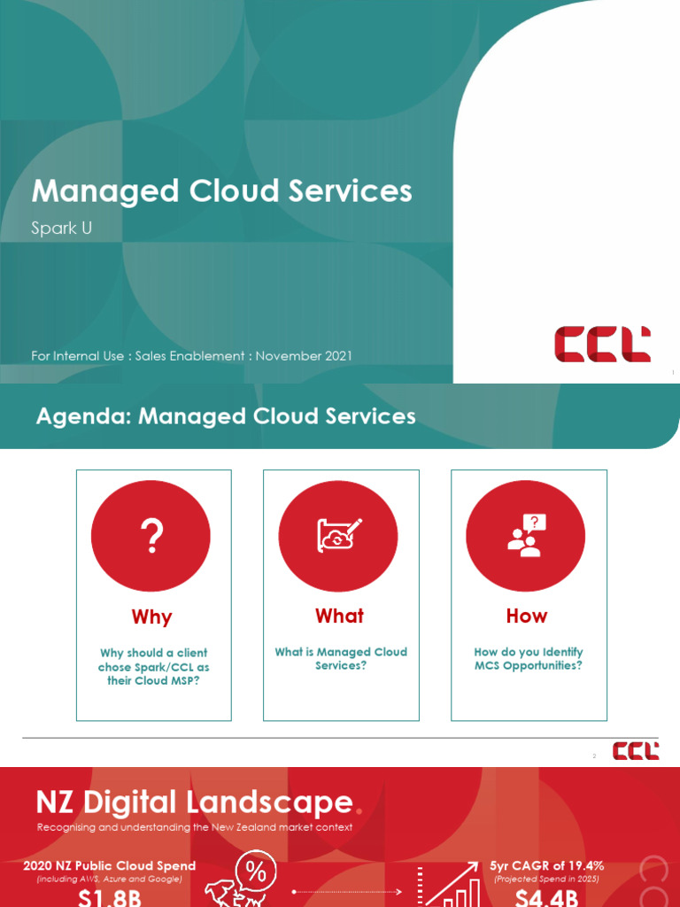 Introducing CCL Managed Cloud Services | PDF | Cloud Computing | Computing