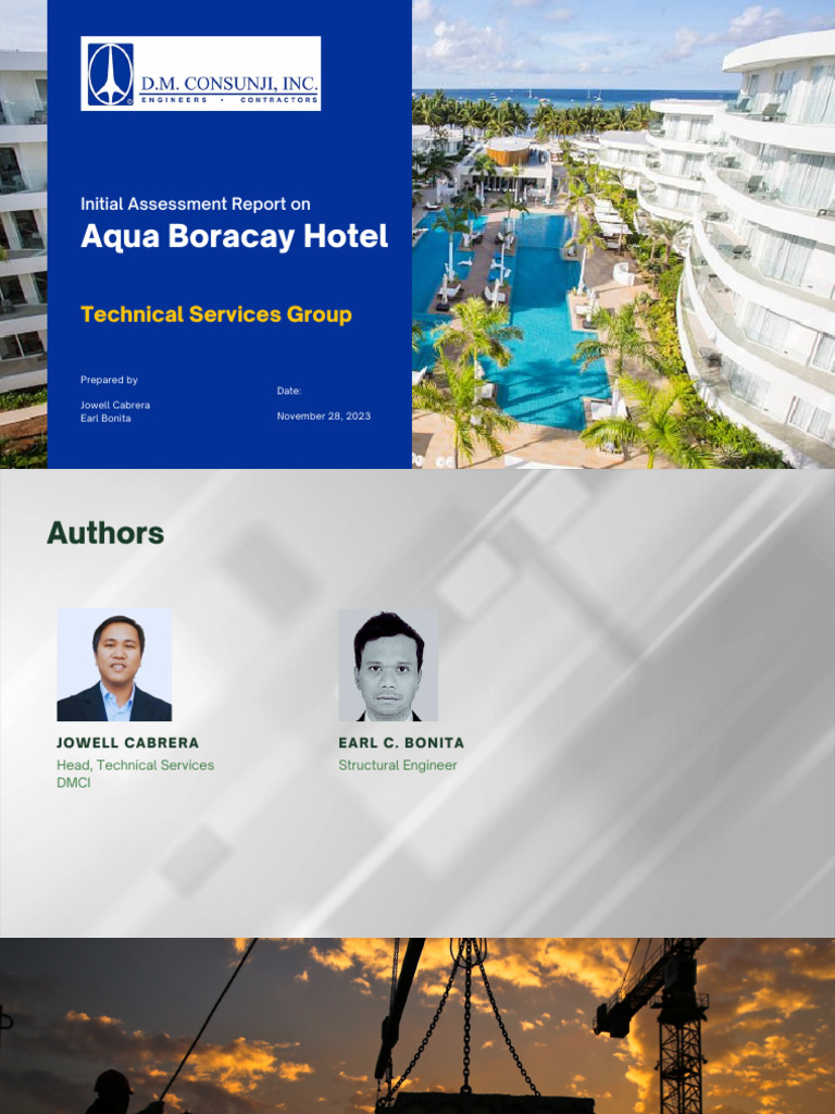 Aqua Hotel Boracay | PDF | Concrete | Building Engineering