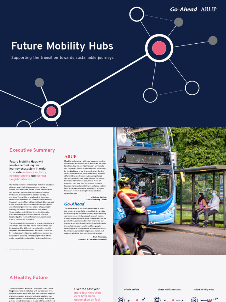 Arup-Future-Mobility-Hubs | PDF | Internet Of Things | Transport