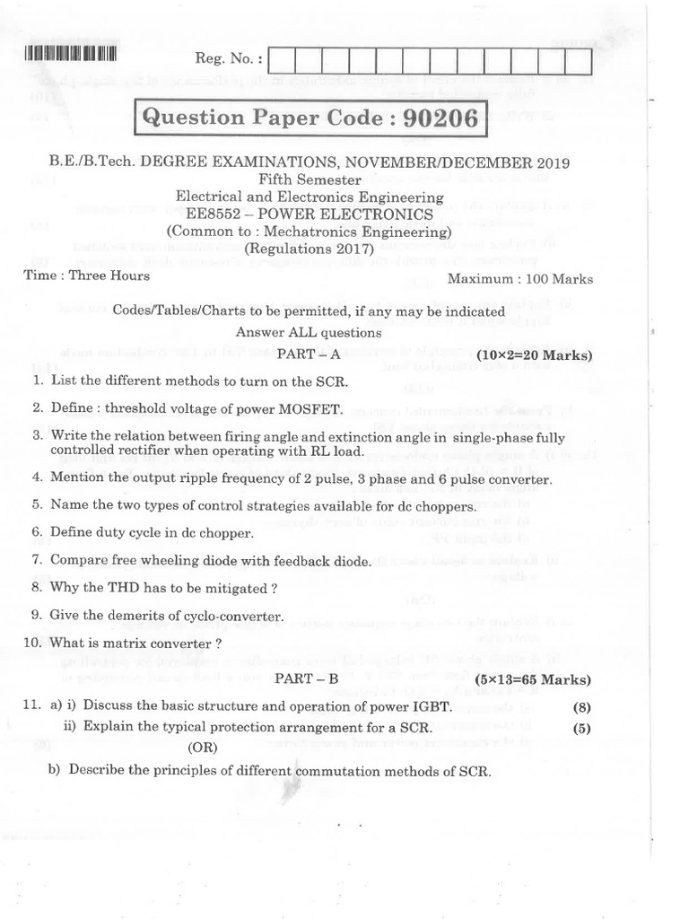 Poriyaan EEE Course Structure Guide | PDF