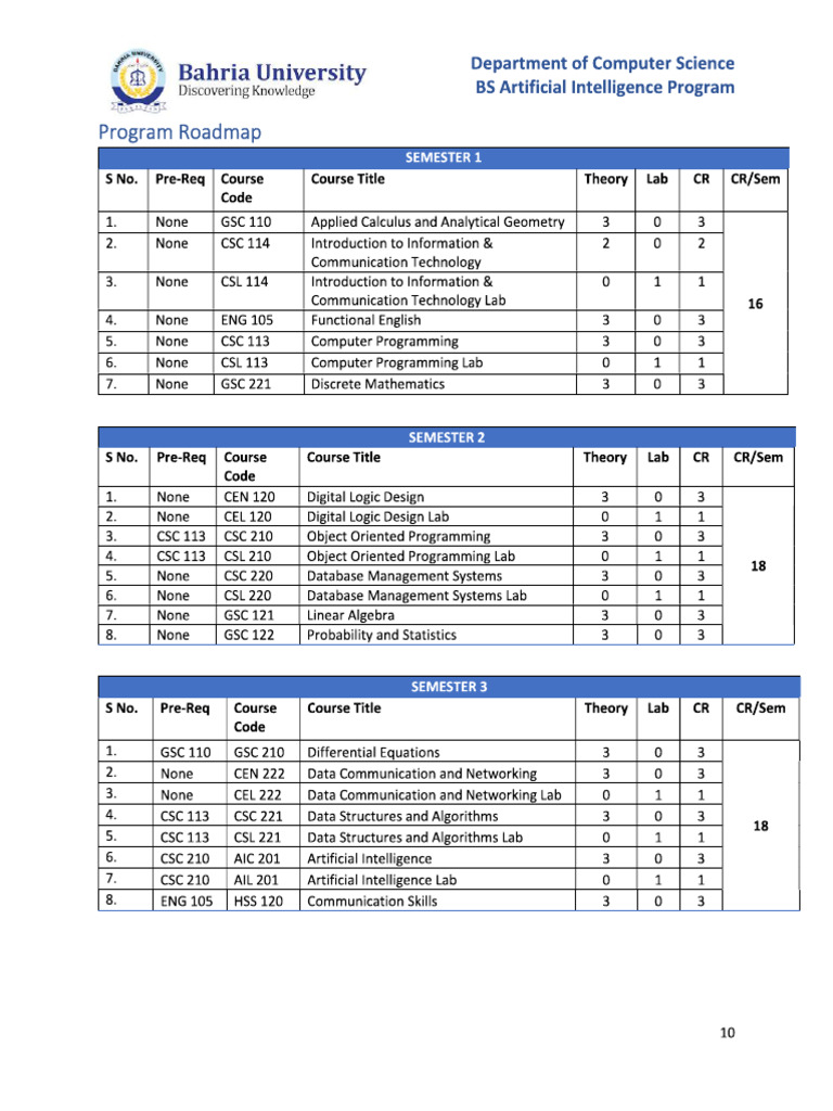 BSAI Roadmap Old | PDF