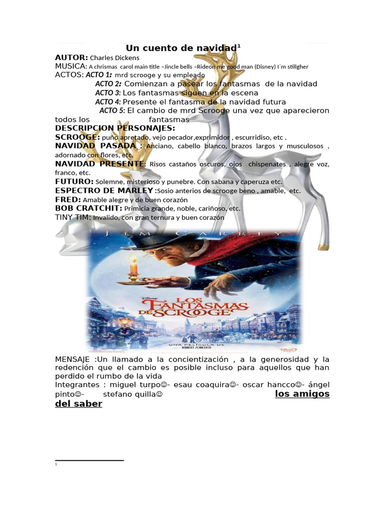 Un Cuento de Navidad | PDF