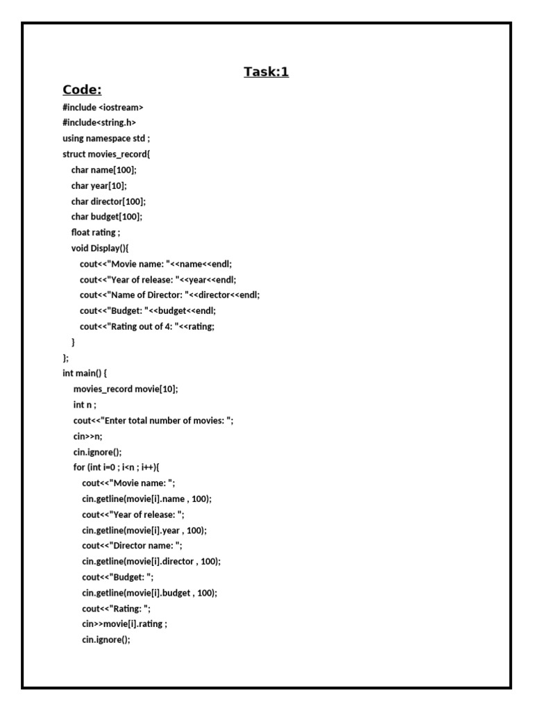 Strcuture practice | PDF | Namespace | Computer Programming