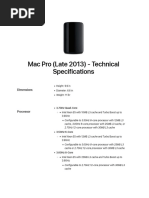 2012 MacBook Pro 13" Specifications | PDF | I Life | Apple Inc.