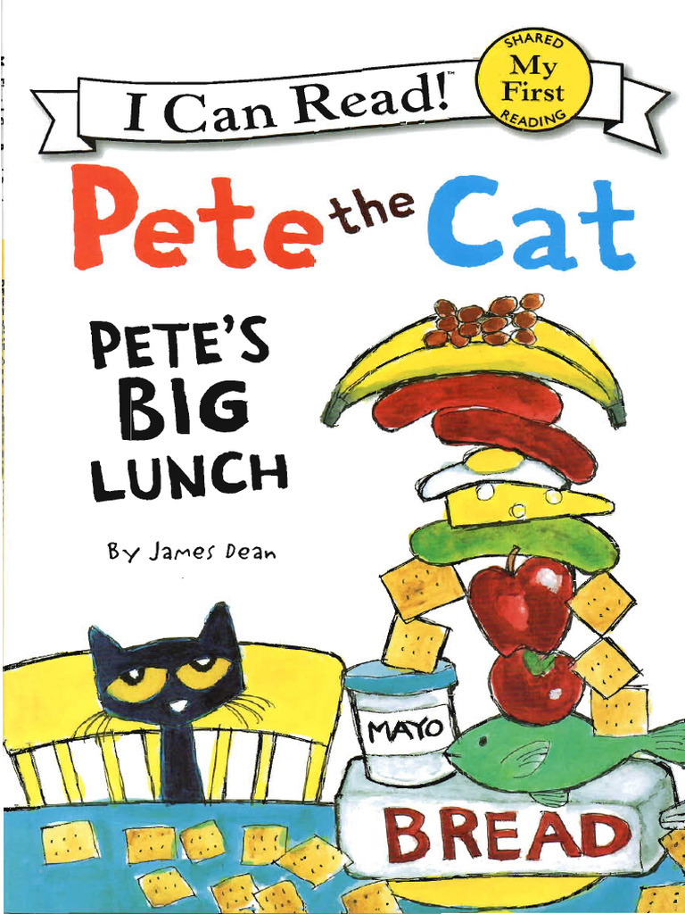 10 Pete The Cat Pete's Big Lunch | PDF